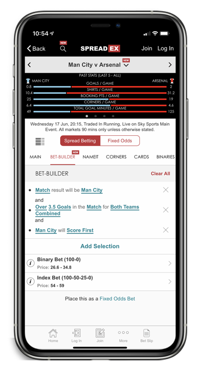 Award Winning Betting | Sports Spread Betting | Spreadex